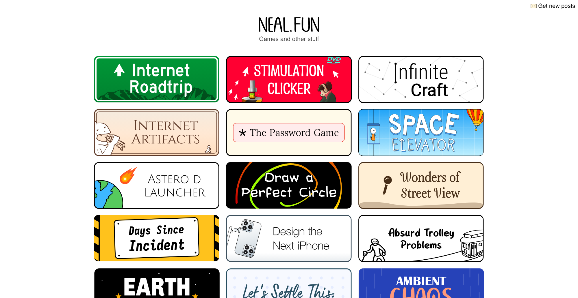 Neal.fun Alternatives To Try Out in 2026 | AI Directories
